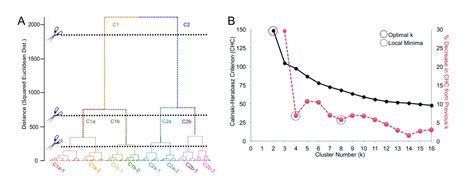Dendrogram In Hybrid Hierarchical Clustering And Cut Off Criterion Calinski Harabasz Presently