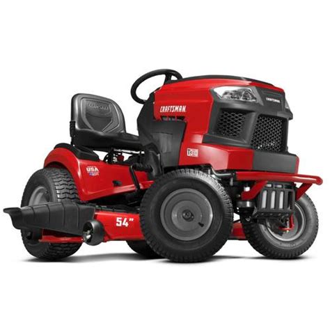 CRAFTSMAN T310 Turn Tight 24-HP V-twin Hydrostatic 54-in Riding Lawn Mower with Mulching ...