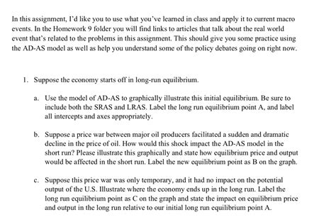 Solved In This Assignment Id Like You To Use What Youve