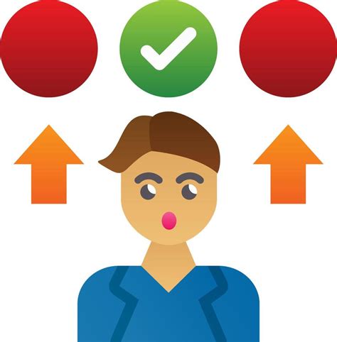 Decision Making Vector Icon Design 16304748 Vector Art At Vecteezy