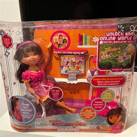 Toys Dora The Explorer Girls Dora Links Doll Computer Online Game New