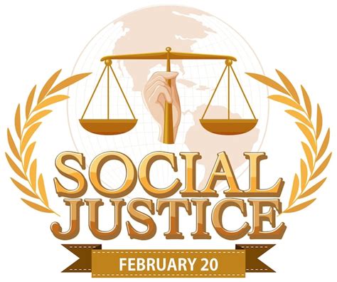무료로 다운로드 가능한 세계 사회 정의의 날 벡터 And 일러스트