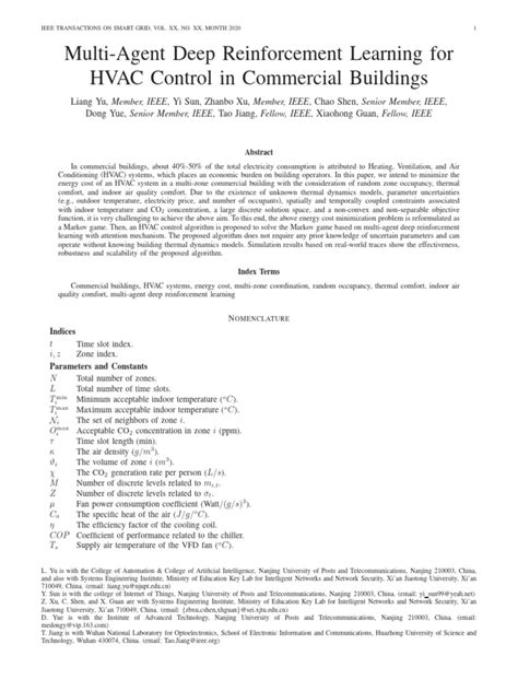multi agent deep reinforcement learning for hvac control in commercial
