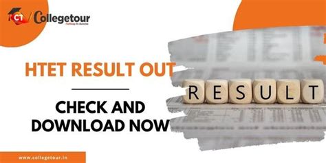 HTET Result Out Check And Download Now