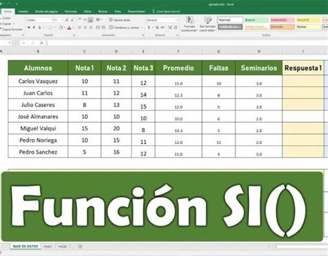 C Mo Usar La Funci N Si De Excel De Forma Sencilla