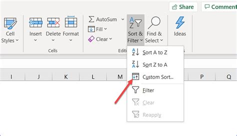 How To Sort A Data Range By Cell Icon Excelnotes