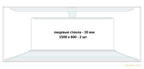 Аквариум 400 л размеры | Аквариум по размерам