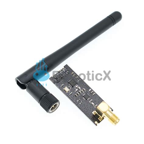 2 4ghz Nrf24l01 Pa Lna Sma Wireless Transceiver Antenna Roboticx
