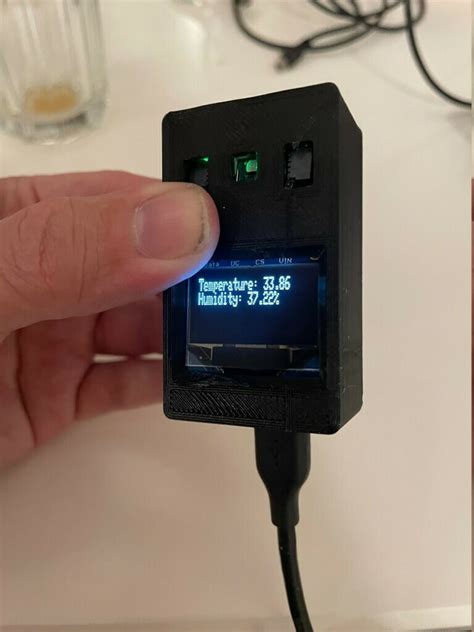 3d Datei Wetterstation Mit Oled Und Sht31 Und Arduino Nano Kostenlos 🔌 ・3d Druck Vorlage Zum
