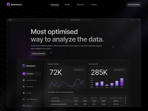 Analytics Ui Designs Themes Templates And Downloadable Graphic Elements On Dribbble