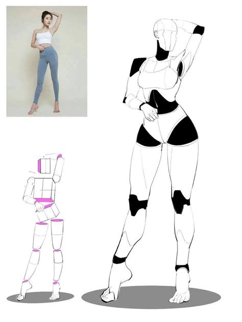 Идеи на тему Pose Reference 27 рисунки фигур рисование фигур
