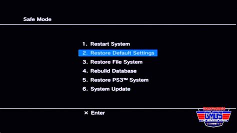 How To Put Your PS In Safe Mode In Real Time YouTube