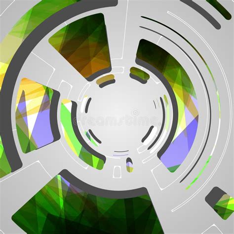 Abstract Technology Background Stock Vector Illustration Of Fantasy Brochure 38725286