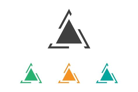 Triangle Vector Logo Template Graphic By Abi Pandu · Creative Fabrica