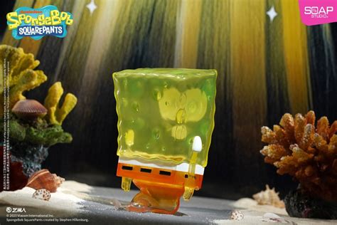 Spongebob Squarepants Cursed Spongebob Patrick Figure Translucent