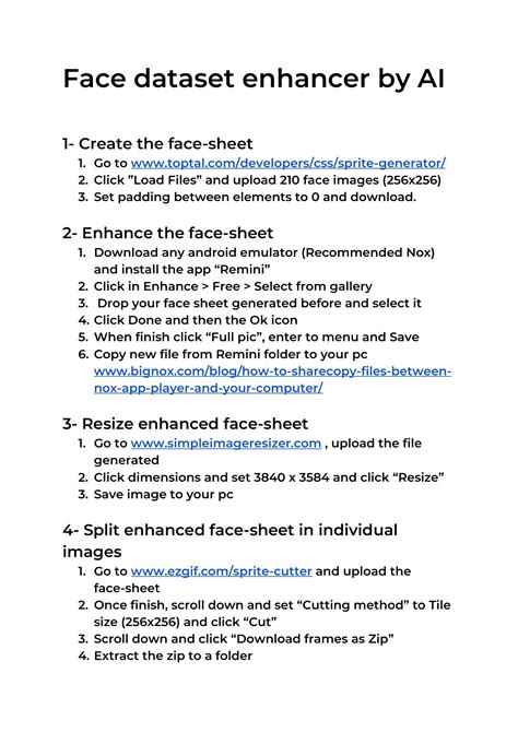 face dataset enhancer by ai pdf docdroid