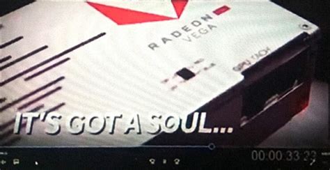 Amd Radeon Rx Vega Graphics Card Pictured In Upcoming Teaser It S Got A Soul And A Brain