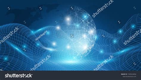 Abstract Blue Minimal Style Cloud Computing Stock Vector Royalty Free 1505524856 Shutterstock