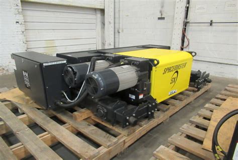 Late Model R M Spacemaker Bridge Crane Hoists PPL Group LLC