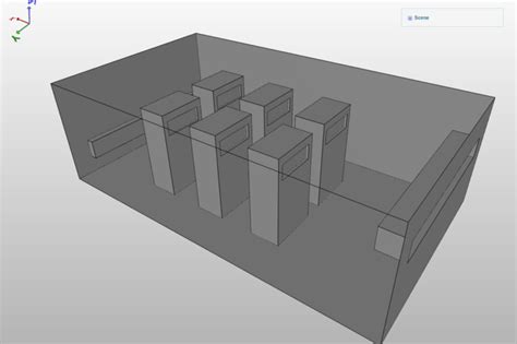 Server Room Step Iges 3d Cad Model Grabcad