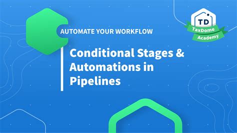 Taxdome Academy Conditional Stages And Automations In Pipelines Taxdome