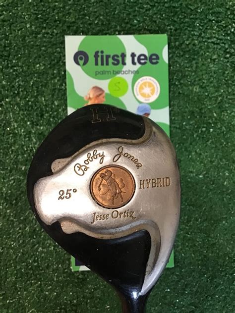 Jesse Ortiz Bobby Jones 4 Hybrid 25 With Stiff Graphite Shaft