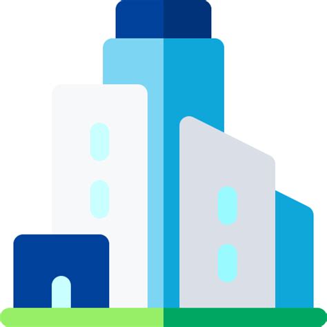 Buildings Basic Rounded Flat Icon