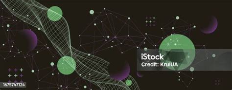 와이어프레임 파도가 있는 추상적인 배경 3d 표면 0명에 대한 스톡 벡터 아트 및 기타 이미지 0명 3차원 형태 가상현실 Istock