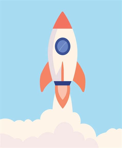 Rocket Blast Off Space Rocket Takeoff Business Growth Rocket Innovation Success Launch