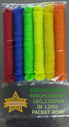 HDPE Monofilaments Small Hangs Ropes Mm Size Mm At Kg In Bhavnagar