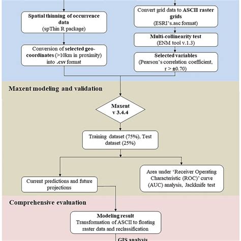 Flow Chart Of The Modeling Process Using MaxEnt Download Scientific Diagram
