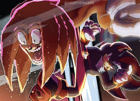 Fourtyfingers Knuckles The Echidna Shadow The Hedgehog Dragon Ball Dragonball Z Sonic Live