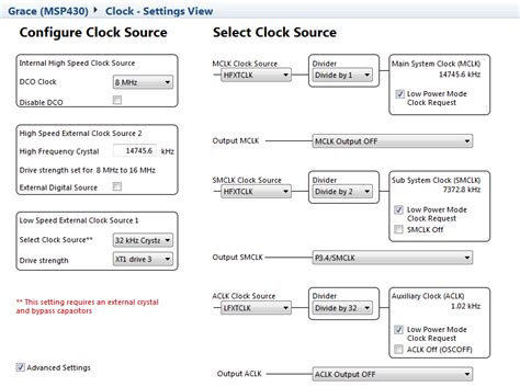 Ccsmsp430fr5969 Driverlib External Clock Source Didnt Work Msp Low Power Microcontroller
