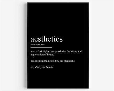 Aesthetics Definition Print Magic Posters