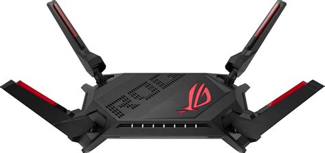 Amazon Com Asus Rog Rapture Wifi Ax Gaming Router Gt Ax Dual Band G Wan Lan Ports