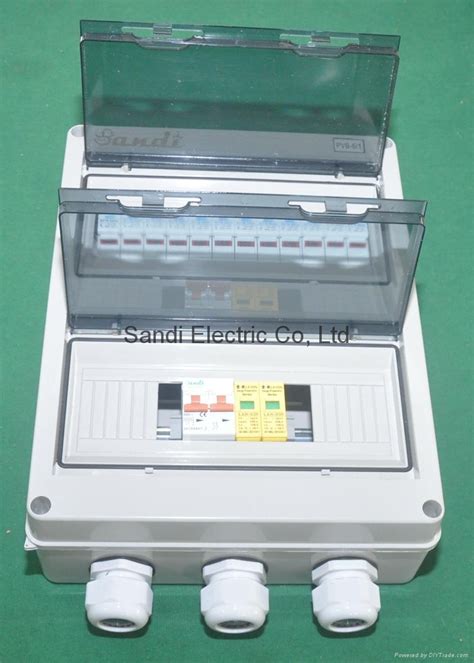 Solar String Combiner Box With Abs Box 6 Strings Input China