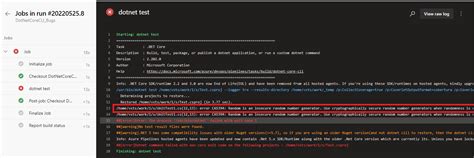 dotnetcorecli 2 test does not use enhanced reporting for compile errors