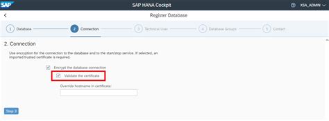 3525536 How To Configuring Ssltls Trust Between Sap Hana Cockpit 2