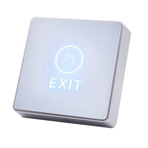 touch sensor door exit release button no nc com switch for access
