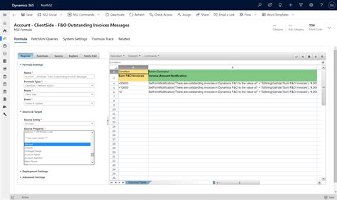 Xrm Formula 274 Notification Business Rules Based On Dynamics Finance And Operations Data