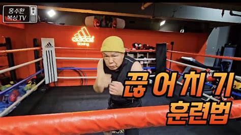 주먹 끊어치는 훈련법 Youtube