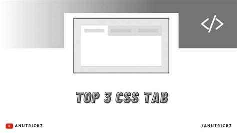 top 3 css content tab for blogger pure css tabs with responsive
