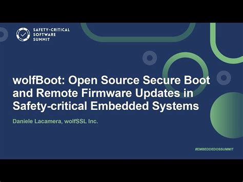 free video wolfboot open source secure boot and remote firmware