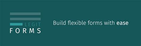 GitHub Jbandura Ember Legit Forms Component For Creating Flexible Forms Along With Validations