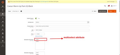 Attributes How To Update Custom Product Multiselect Attibute In Magento 233 Magento Stack