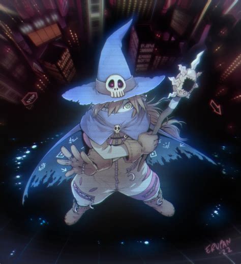 Wizarmon Digimon Drawn By Erupan Danbooru