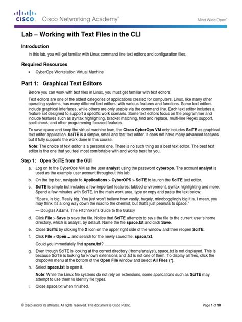 3 1 2 6 lab working with text files in the cli pdf graphical user