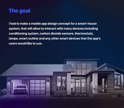Smart House Interface IOS Mobile App UI UX Design On Behance