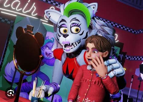 Fnaf Sb The Fox In Love ️ Glamrock Foxy X Roxanne Wolf Chapter 9