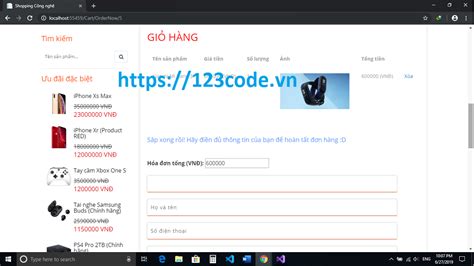 Source code đề tài website bán hàng điện thoại asp net MVC full báo cáo